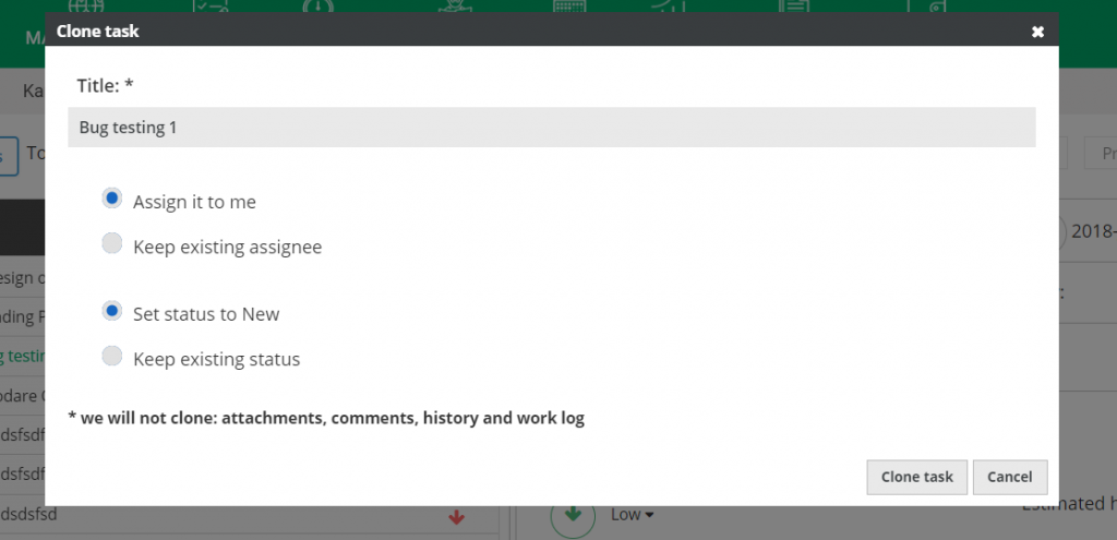 How to clone a task | elapseit Help Center